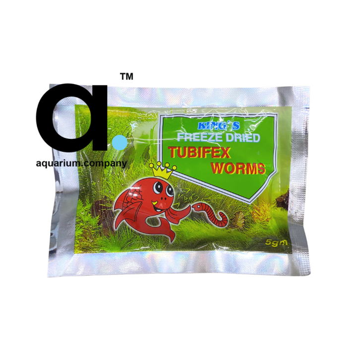 💥New Stock💥 King's Freeze Dried Tubifex Worms Fish Food Cacing Makanan ...