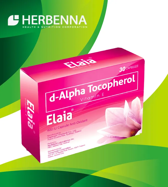 Elaia Vitamin E Capsule 30's | Lazada PH Elaia Vitamin E Capsule 30's | Lazada PH