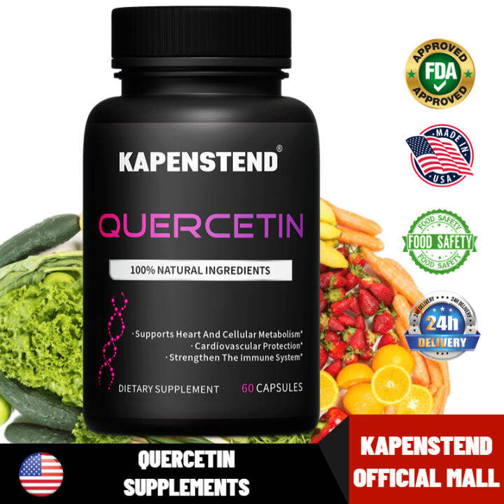 Quercetin Immune Support | Antioxidant Supplement | All-Natural ...