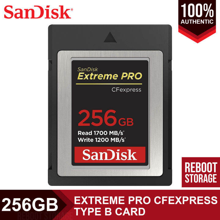 SanDisk Extreme PRO 256GB CFexpress Card Type B SDCFE-256G | Lazada PH
