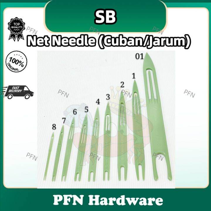 💥READY STOCK💥 #8 Size 10Pcs of Fishing Net Needle Repair Net Line ...