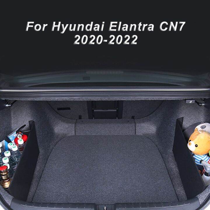 Car Trunk Side Storage Organizer Board Baffle Partitions Plate Plank For Hyundai Elantra Cn7 ...