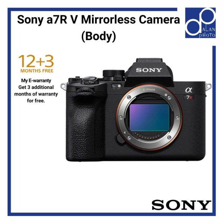 [New Release] Sony a7R V (A7RM5) Mirrorless Camera (Body) freegifts -[Local 12 3 Warranty ...