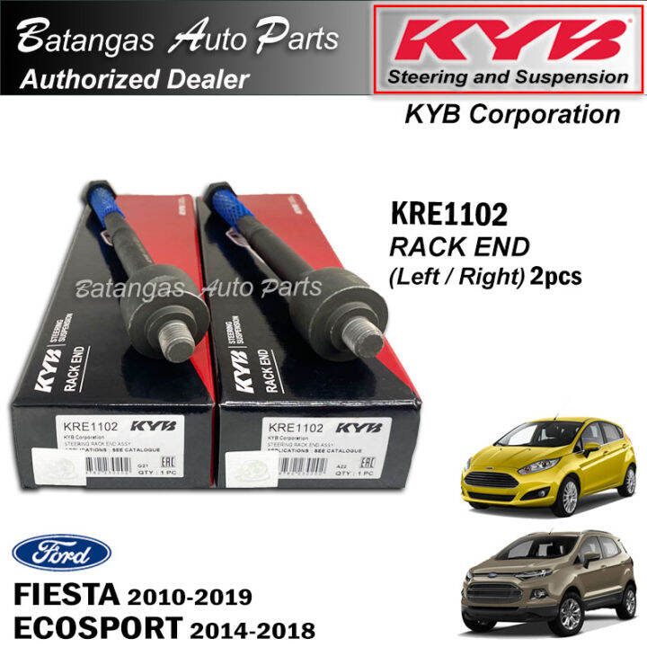 KYB STEERING RACK END FORD FIESTA 2010-2019 SET 2PCS D651-32-240 ...