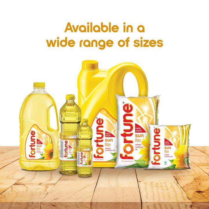 FORTUNE SUN FLOWER OIL - 1LTR | Lazada