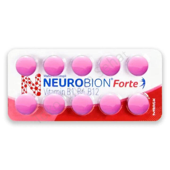 NEUROBION FORTE 10 Tablet / NEUROBION PINK / OBAT PEGAL LINU / KEBAS/ KESEMUTAN / KERAM / KRAM ...