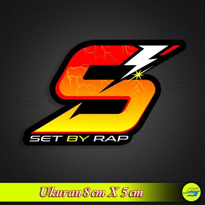 Sticker SET BY RAP Stiker Logo S Set by Rap | Lazada Indonesia
