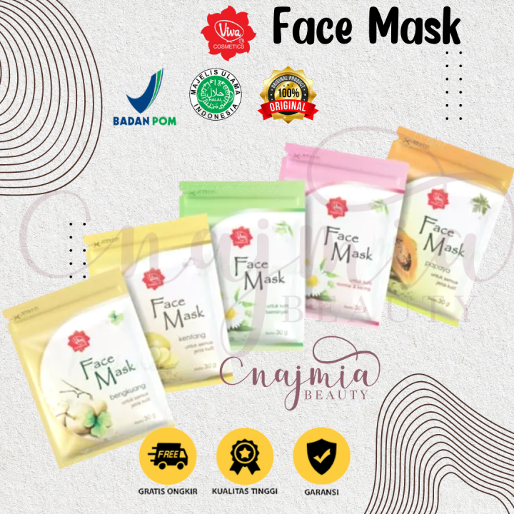 Viva Face Mask Masker Wajah All Varian 30g | Lazada Indonesia