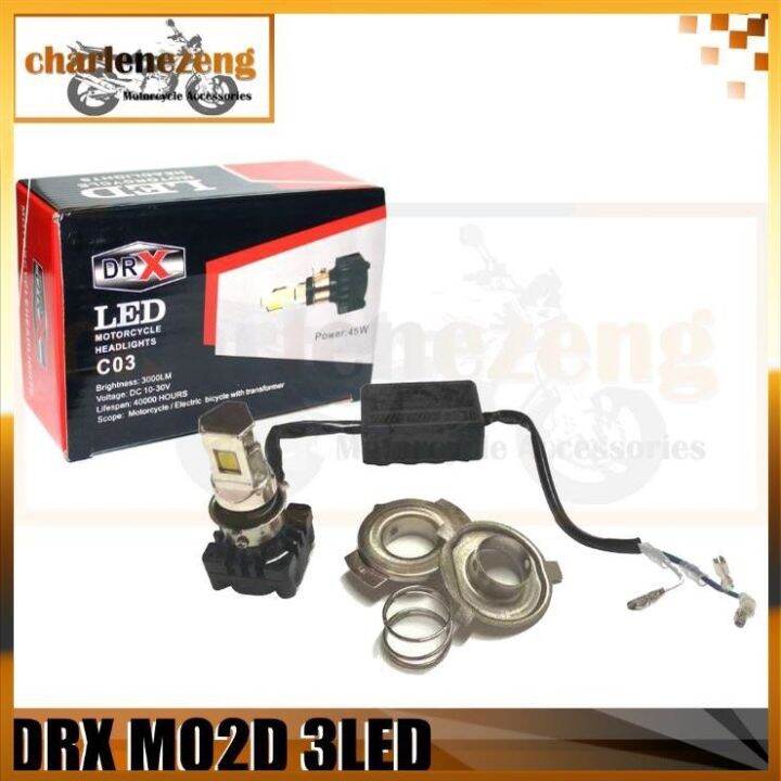 DRX MO2D (3-LED) COD for Motorcycle headlights | Lazada PH