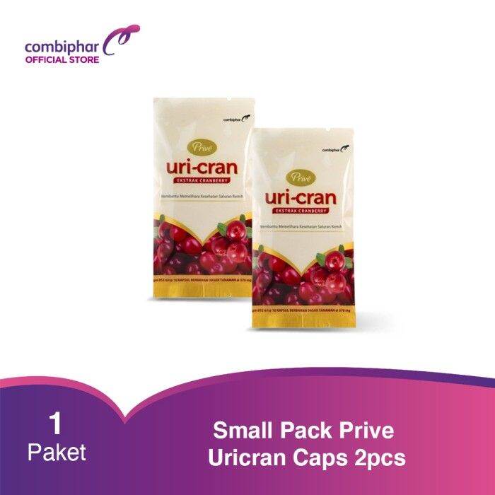 Prive Uricran (2x10s) – Ekstrak Cranberry untuk Gangguan Saluran Kemih ...