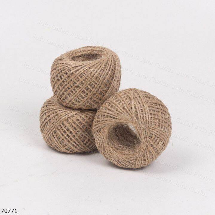 Tali Rami / Tali Goni / Tali Jerami / Hemp Rope / Straw String 2 Ply 80 ...