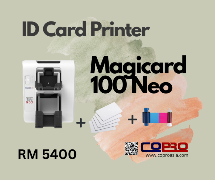 Magicard 100 Neo PVC Student ID Card Printer | Lazada