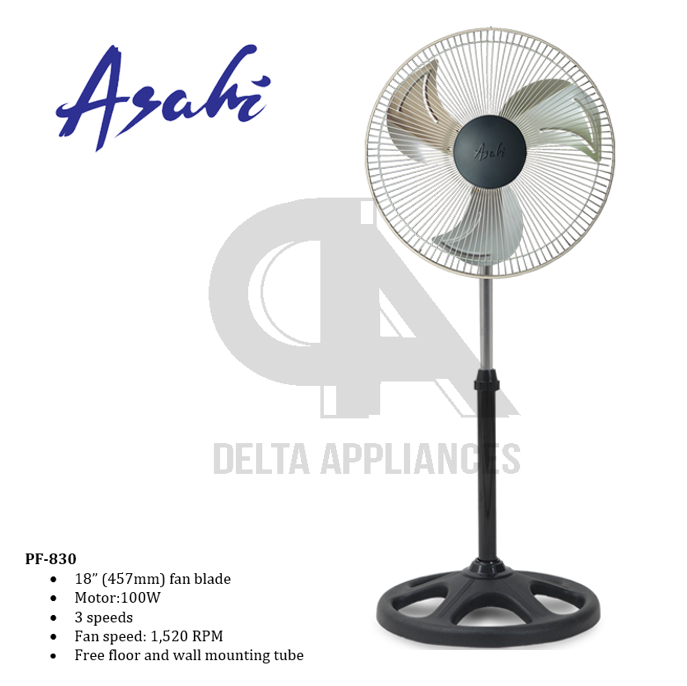 Asahi PF-830 Stand Fan 18" | Lazada PH