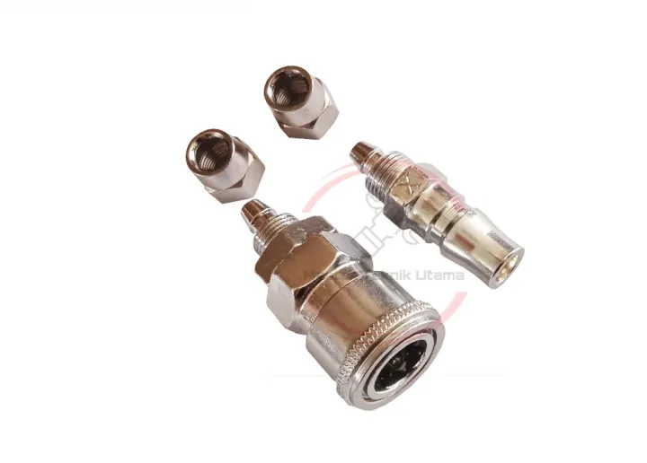 Quick Coupler 1 Sett SP 20 & PP 20 Nepple Sambungan Selang Angin 5x8mm ...
