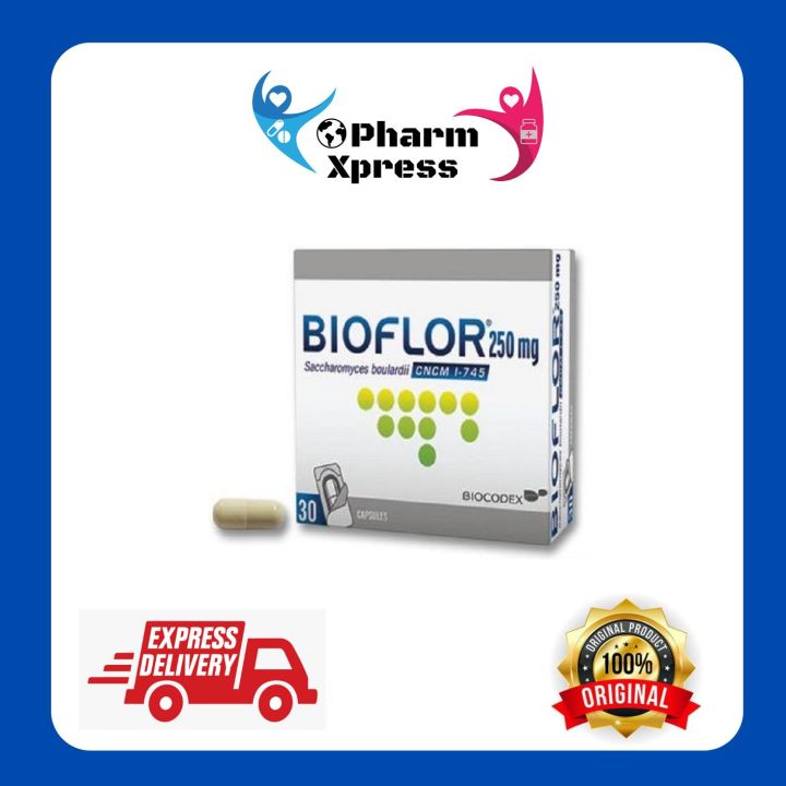 Bioflor Saccharomyces boulardii CNCM I-745 250mg Capsules 30s | Lazada
