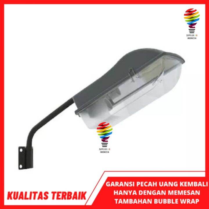 Kap Lampu Jalan PJU WATERPROOF Fitting E27 Outdoor Plus Tiang & Kabel | Lazada Indonesia