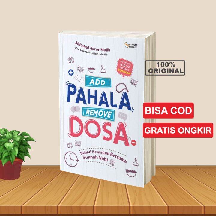 Buku Add Pahala Remove Dosa | Lazada Indonesia