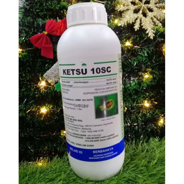1L Ketsu 10SC Racun Hama Merah👍🏻👍🏻👍🏻 | Lazada