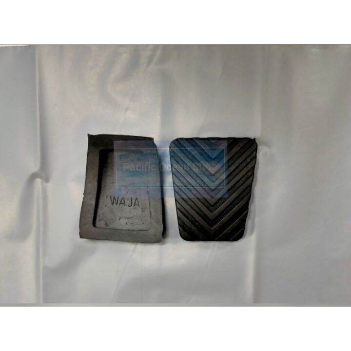 CLUTCH & BRAKE PEDAL PAD RUBBER (MANUAL) WAJA GEN2 PERSONA SAGA BLM FLX ...