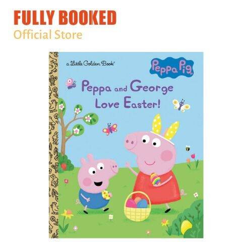 Peppa Pig: Peppa and George Love Easter!, Little Golden Book (Hardcover ...