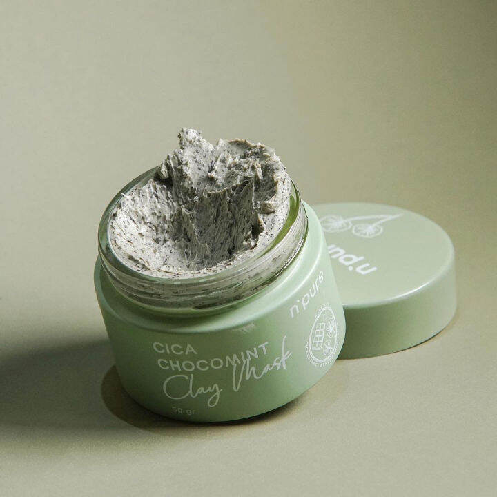 NPURE CENTELLA ASIATICA CHOCOMINT CLAY MASK / masker centella asiatica ...