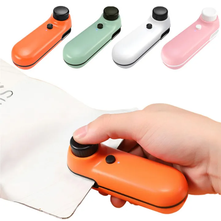 Handheld Portable Mini Heat Sealing Machine Rechargeable Gadgets Sealer ...