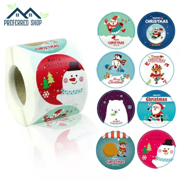 Preferred Shop 500pcs Sticker THANK YOU FOR YOUR ORDER Sticker Labels ...