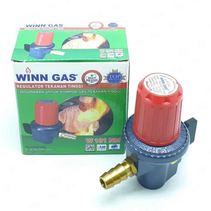 Regulator Gas Winn Gas W-181NM ( Tanpa Meter ) Tekanan Tinggi ...