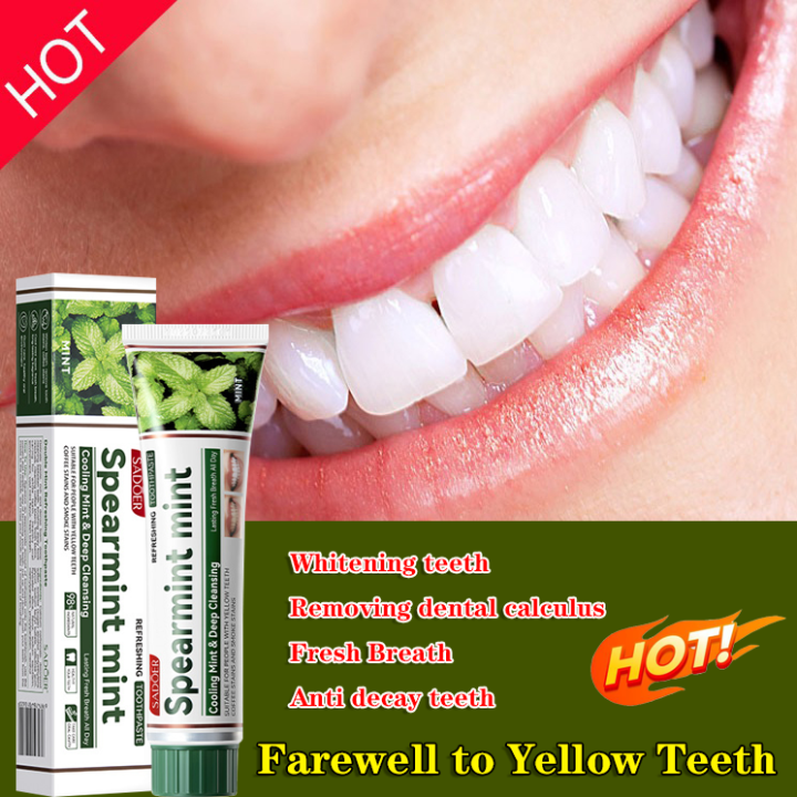 Tooth Stone Removing Toothpaste Whitening, Yellowing, and Halitosis ...
