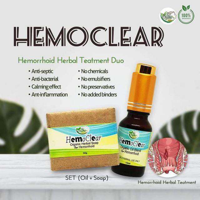 【COD】 Herbal Treatment For Hemorrhoids Hemoclear Set (Gamot Sa ...