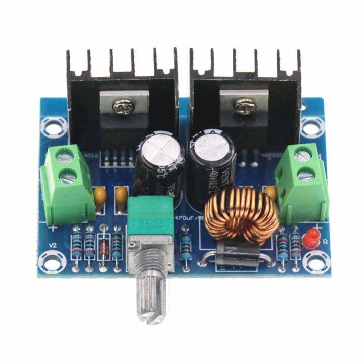 XH-M401แปลง Step Down Buck DC-DC 8A 200W Step-Down Module Converter 4 ...