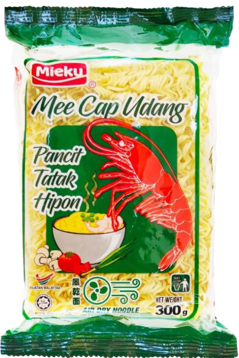 MIEKU MEE CAP UDANG SABAH MI KUNING(300grm)【HALAL】 | Lazada
