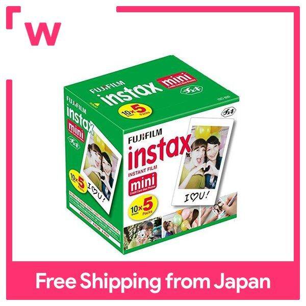 FUJIFILM Instant Camera Cheki Film 50แผ่น INSTAX MINI WW 5 | Lazada.co.th