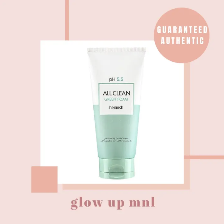 brilliant skin rejuvenating set Heimish All Clean Green Foam 150g 30g ...