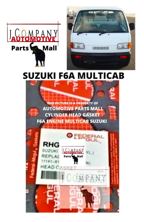 MULTICAB F6A SUPER CARRY CYLINDER HEAD GASKET SUZUKI CARBON TYPE ...