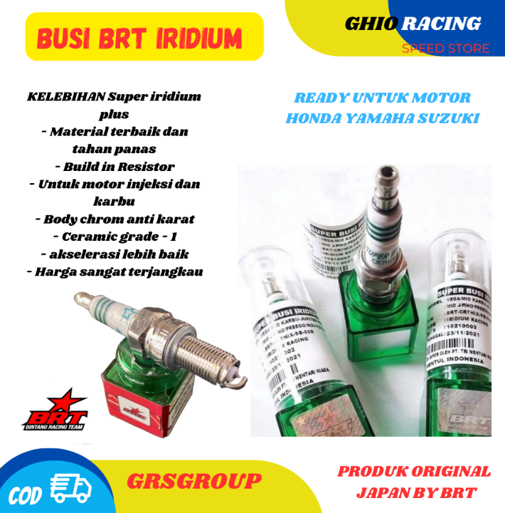 BUSI BRT IRIDIUM BEAT SCOPY SPACY VARIO PCX ADV MIO M3 SEMUA TYPE MOTOR BUSI SUPER IRIDIUM BRT ...