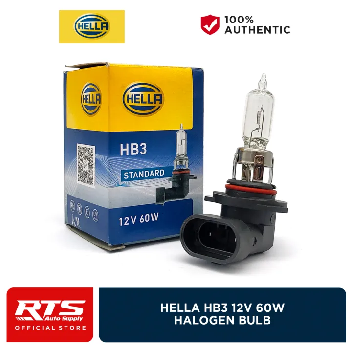 Hella HB3 12V 60W P20d Halogen Headlight Headlamp bulb 1Pc | Lazada PH