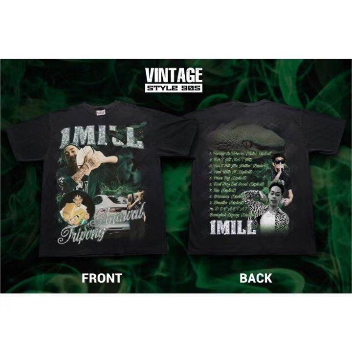 1Mill t shirt เสื้อวงคริสต์มาส เสก โลโซ ท็อปส์ เสื้อยืดคอตตอน เสก โลโซ ...