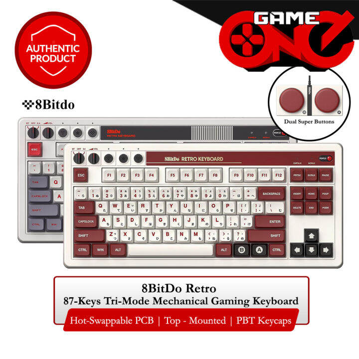 8BitDo Retro Mechanical Keyboard (Fami Edition/N Edition) | Lazada PH