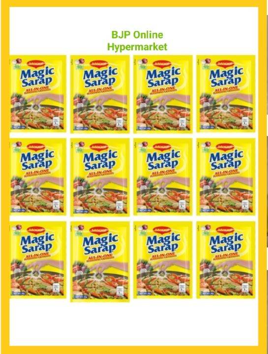 MAGGI MAGIC SARAP ALL IN ONE SEASONING GRANULES 8 GRAMS X 12pcs (per ...