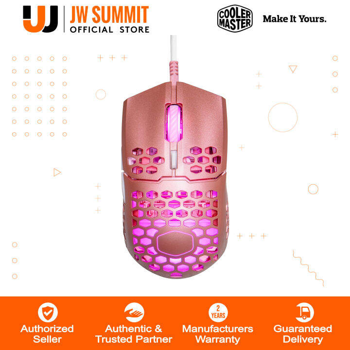 Cooler Master MasterMouse MM711 RGB Gaming-Grade Optical Gaming Mouse ...