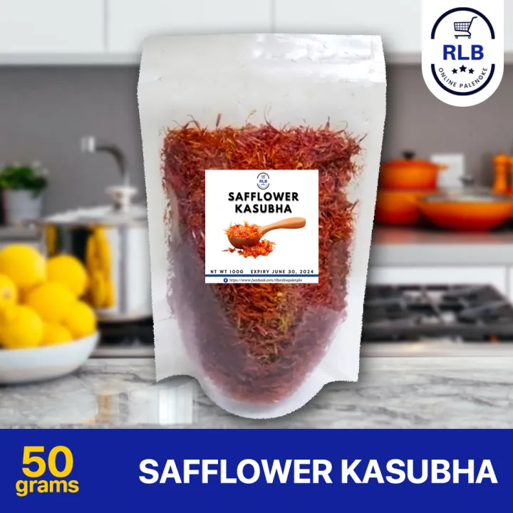 50 grams Dried Saffron Dried Kasubha Dried Safflower For Soups and ...