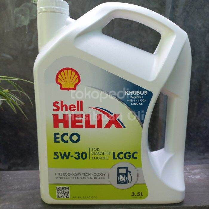 Shell Helix Eco 5w 30 3500Ml | Lazada Indonesia