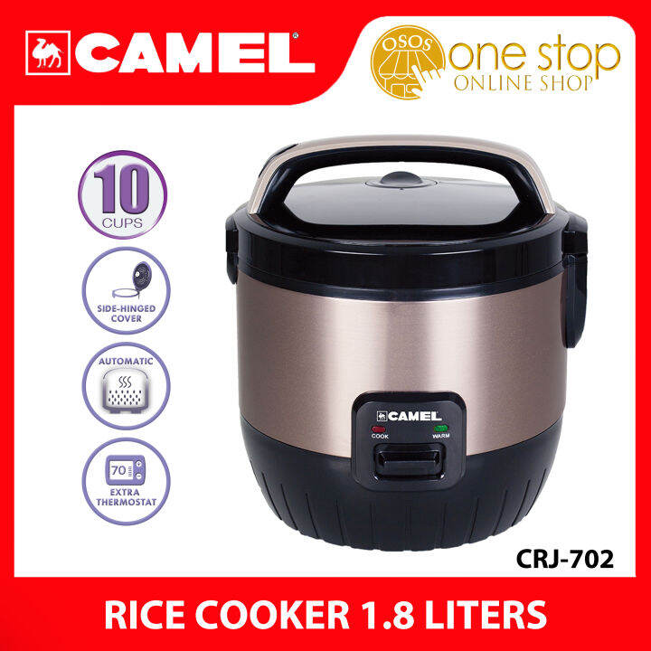 Camel Orignal Rice Cooker Automatic Cook-Warm 1.8L Jar type CRJ-702 ...