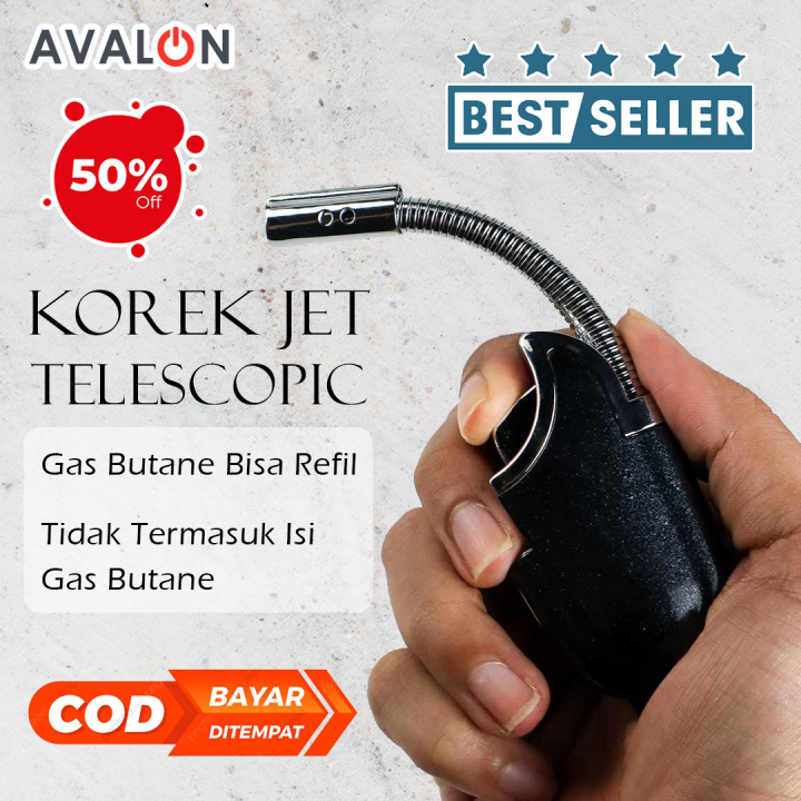Firetric Windproof Micro Torch Jet / Korek Mancis Premium Unik Torch ...