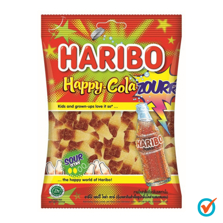 Haribo Happy Cola Sour Fresh 80g - Turkey | Lazada