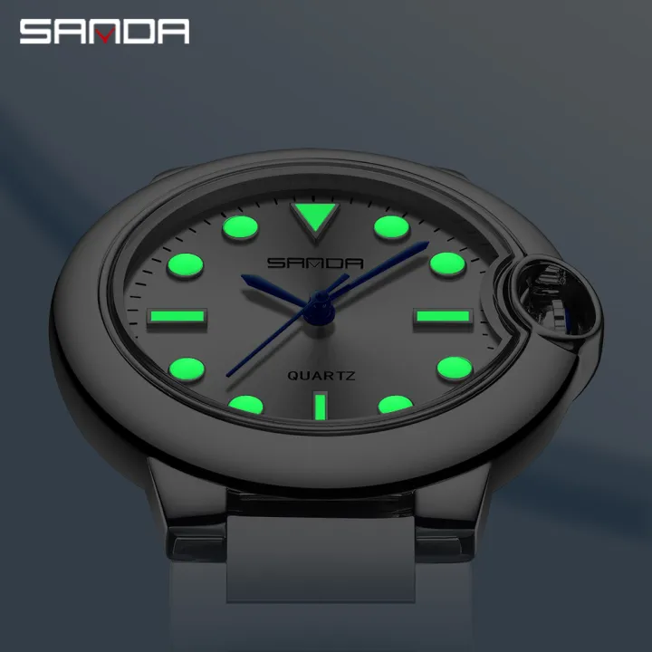 SANDA Luxury Couple Business Couple Fashion Watch Casual Analog ...