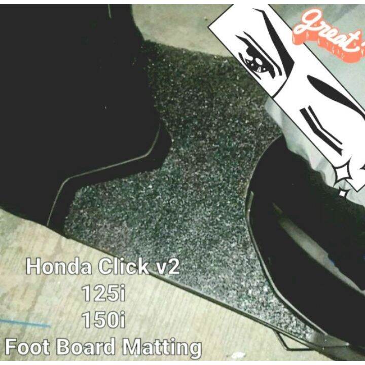 Honda Click v2V3 125i and 150i Foot Board Thailand Noodle Coil Matting ...