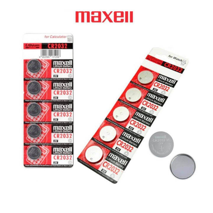 Pin CMOS Maxell CR2032 - 2032 Lithium 3v , pin đồng xu cúc áo Maxel ...