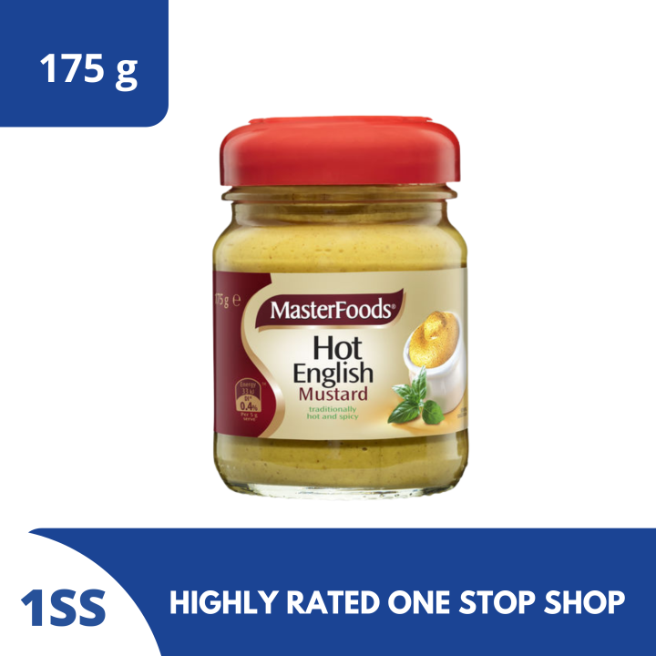 Masterfoods Hot English Mustard, 175g | Lazada PH